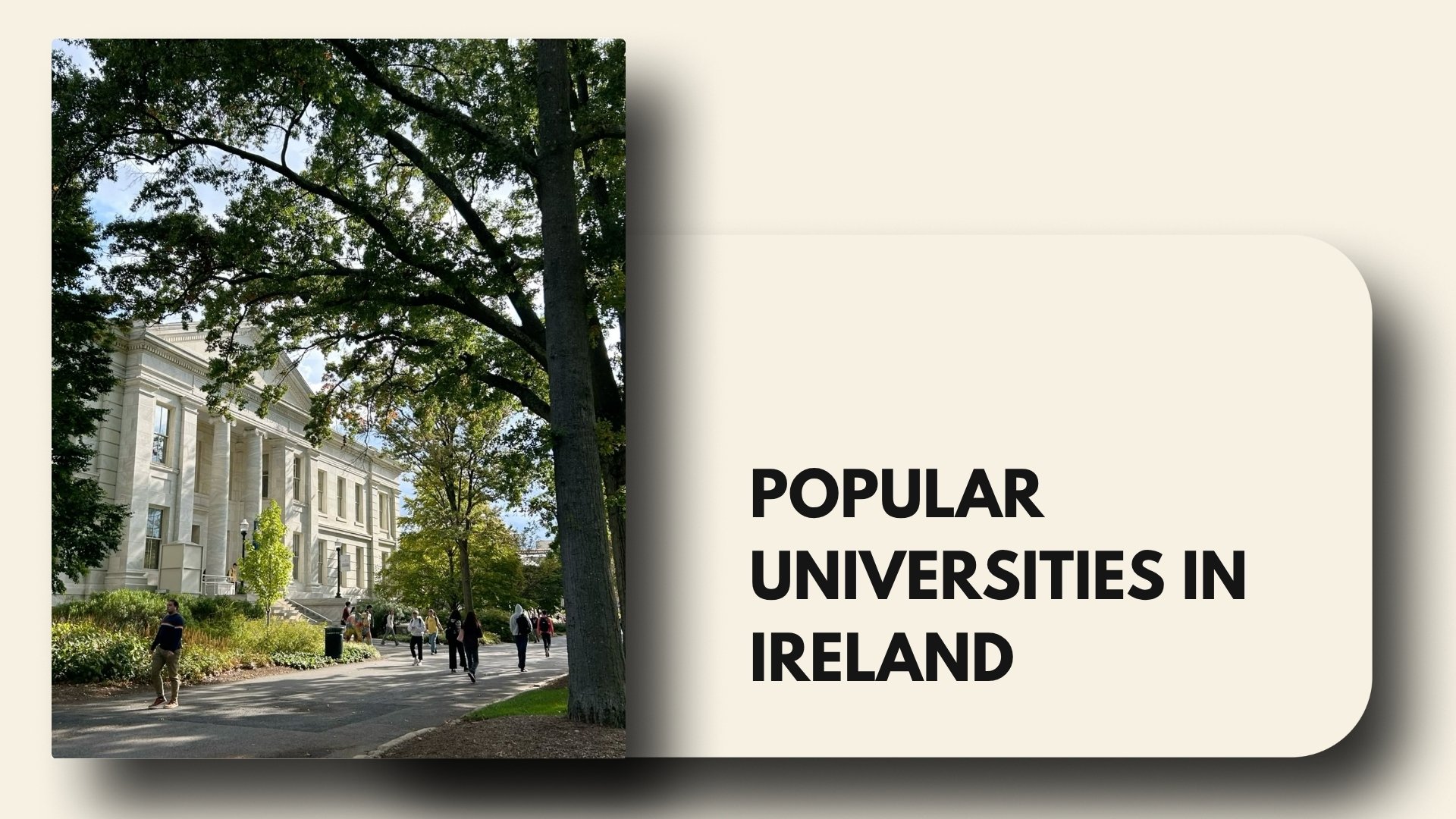 Popular Universities in Ireland for 2024