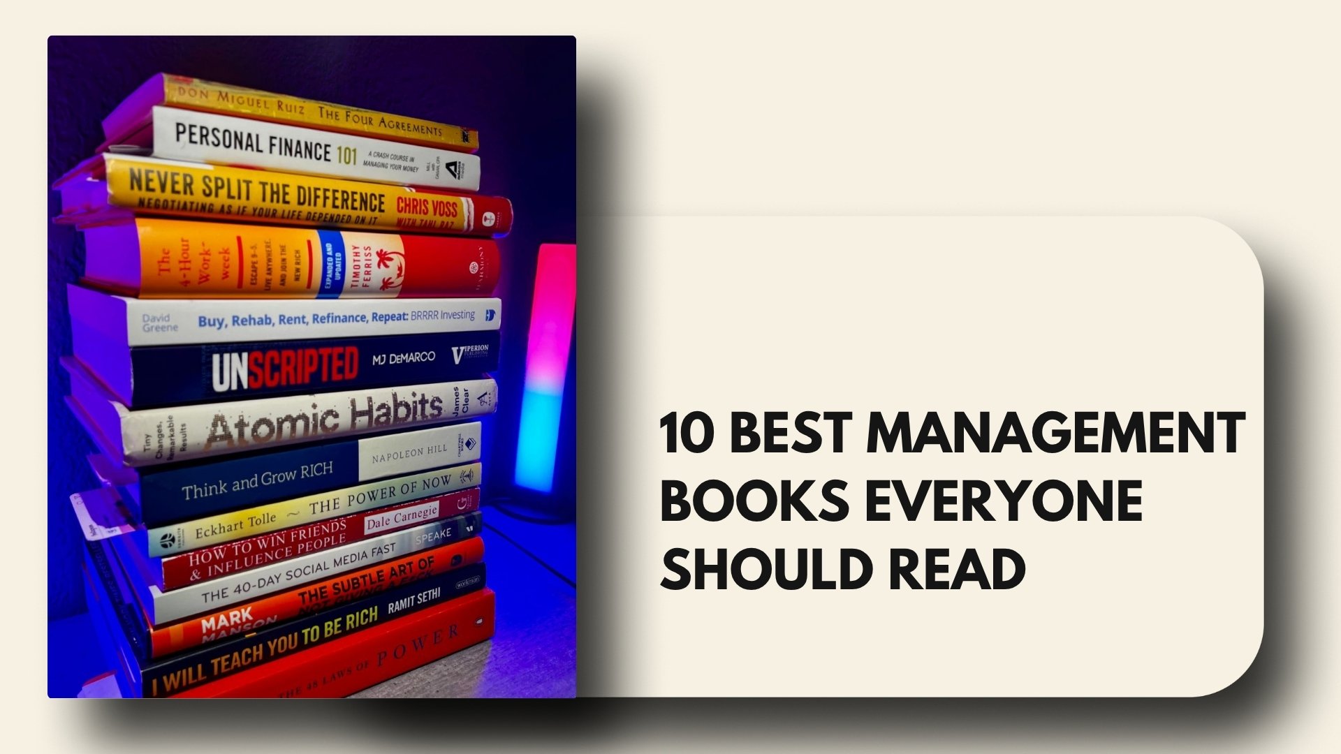 10 Best Management Books Which Everyone Should Read in 2026