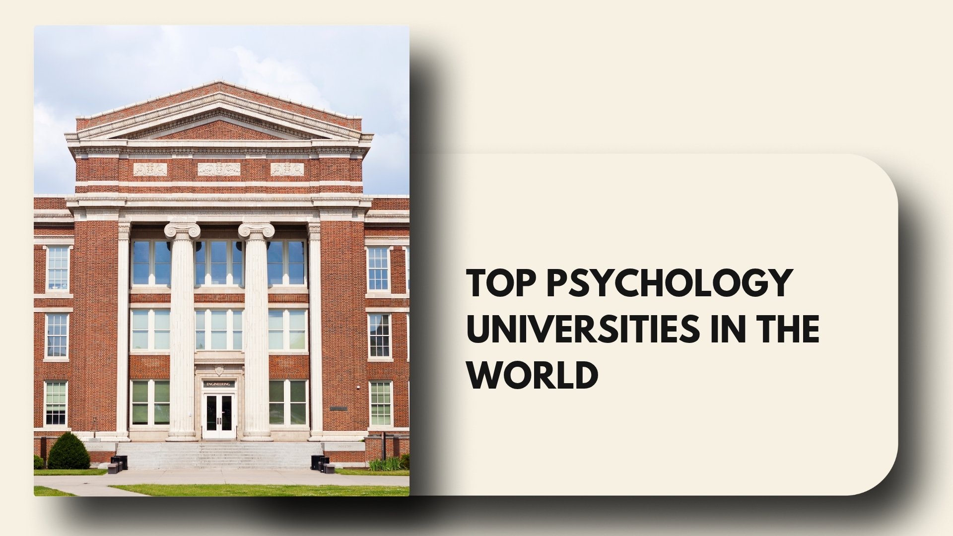 Top Psychology Universities in the World 2024: Fees & Career