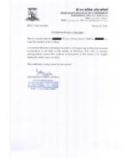 Medium of Instruction Certificate (MOI) Sample