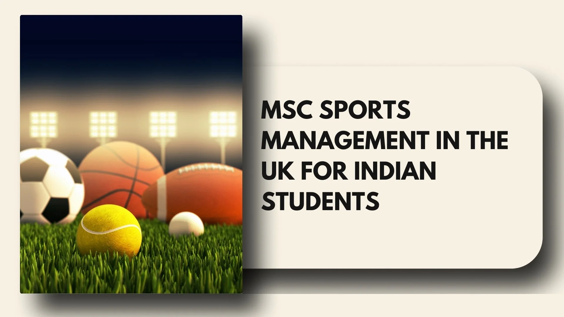 MSc Sports Management in the UK for Indian Students in 2026